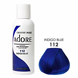 Adore Semi Permanent Hair dye Indigo Blue 112