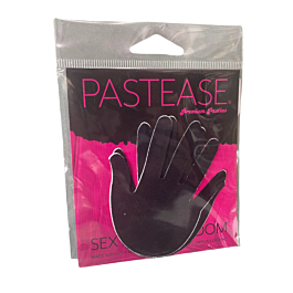 Black Handprint Pasties